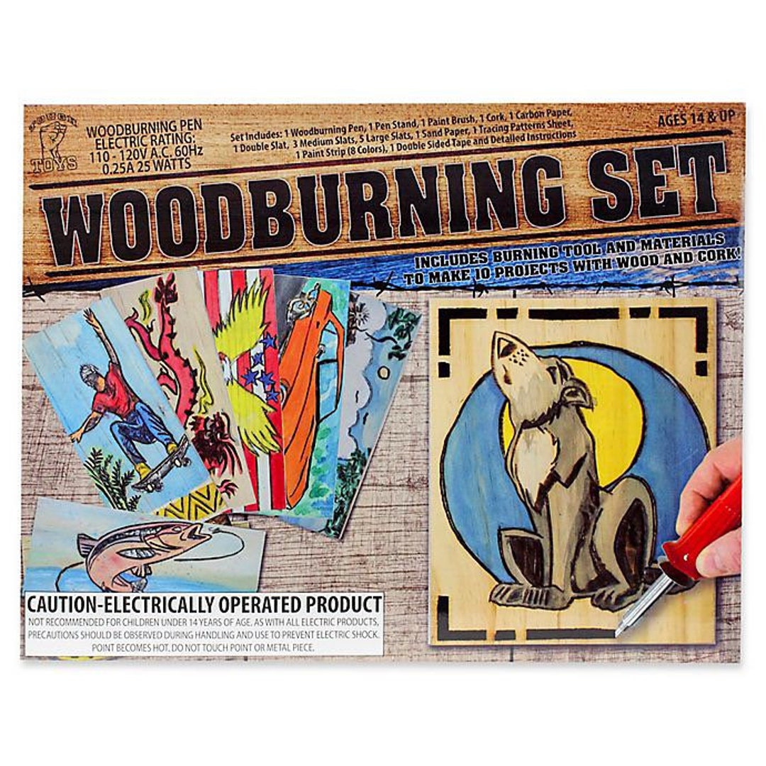 Wood Burning Set Kit - Etsy