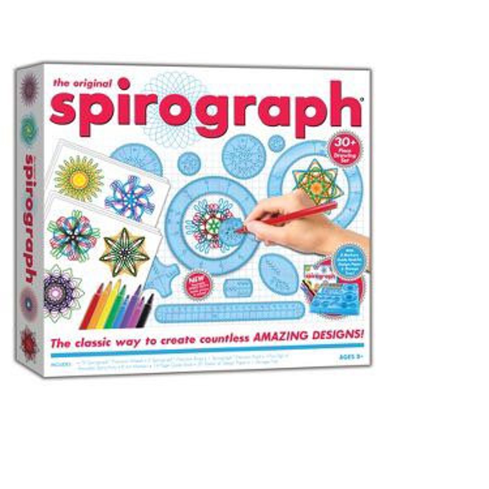 The Original Spirograph® Design Set With Markers Art Kit - Etsy