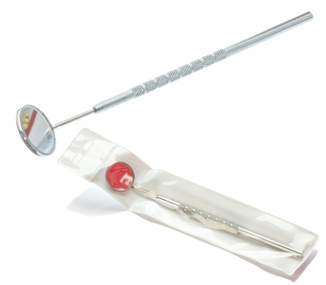 7 Stainless Steel Inspection Mirror in Pouch - Etsy