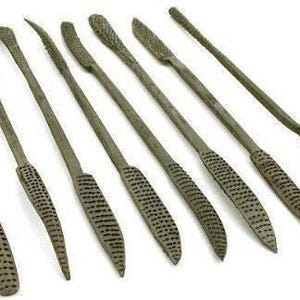 8pc Double Sided Heavy Wood Rasp Riffler File Set (5.5mm X 200mm ) - Etsy