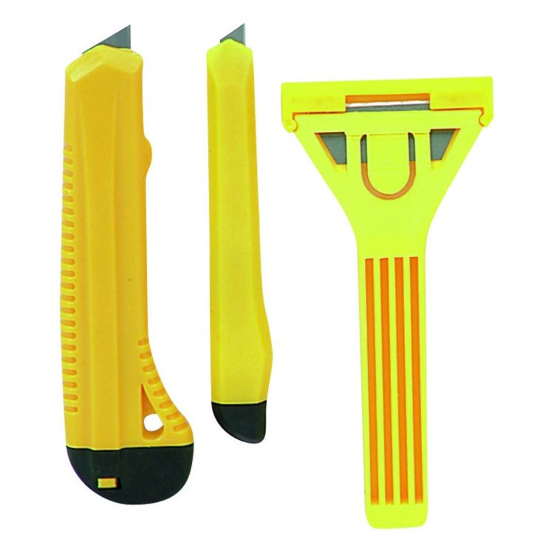 Scraper and Utility Craft Knife Set 3 Pc - Etsy