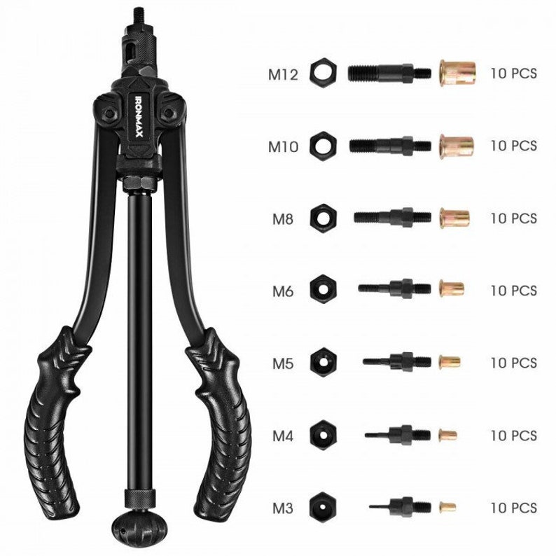 14 Rivet Nut Setter Tool Kit With Case - Etsy