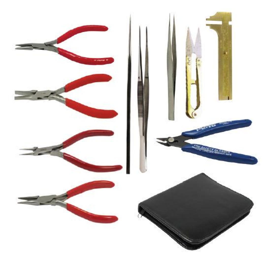 10-piece Bead Kit in a Zip-up Carrying Case With Made in Usa (plato ...
