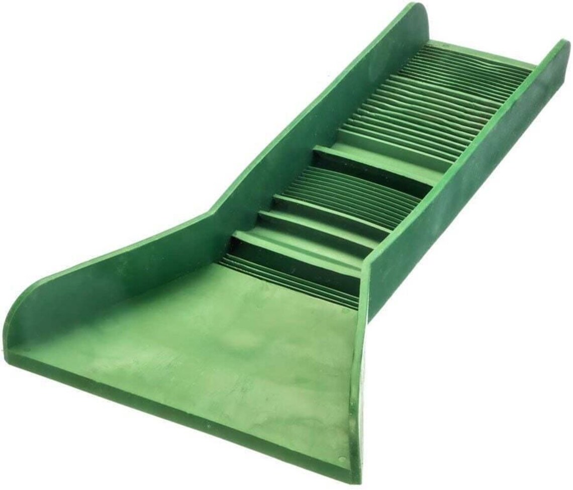 Pocket Sized Tpr Plastic Green Sluice Box - 12”x3”x5.5” - Etsy