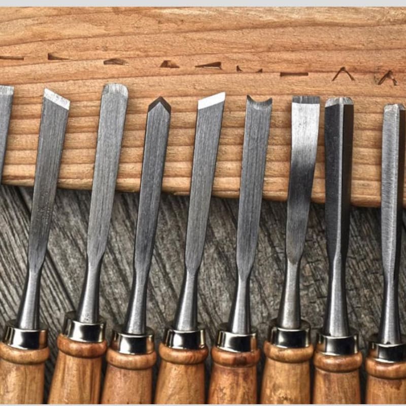 Wood Chisel Carving Set - Etsy