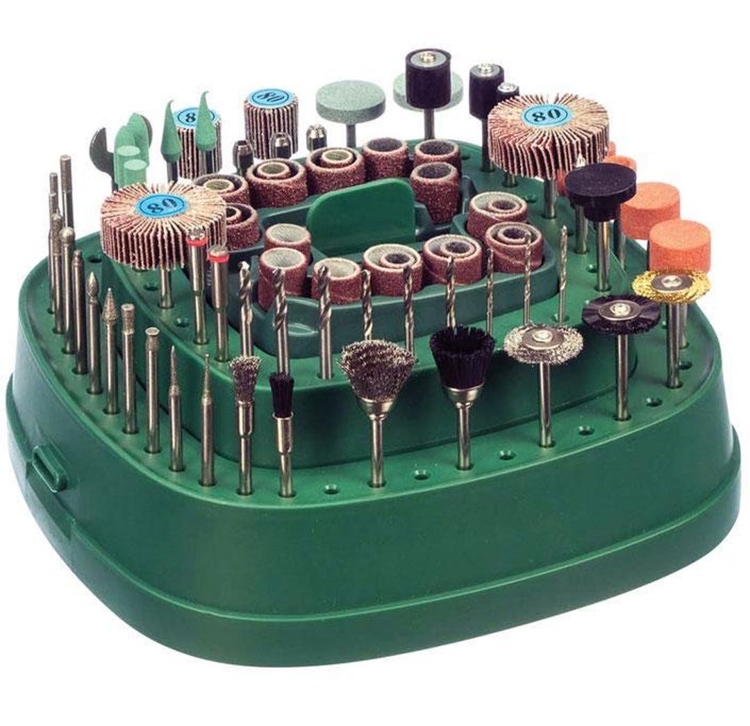276-piece set of rotary tool accessories kit on revolving stand - Etsy 日本