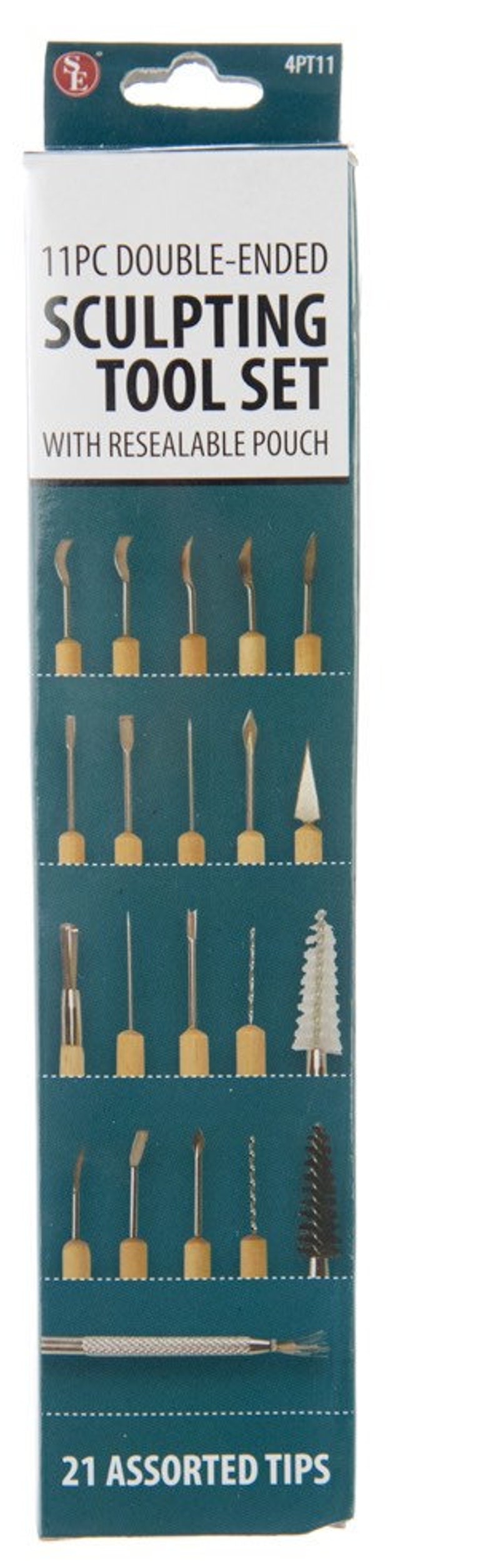 11pc Double-sided Pottery Tool Set 21 Assorted Tips and - Etsy