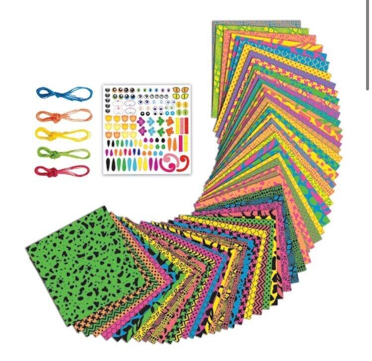 Creativity for Kids Neon Origami Craft Kit - Etsy