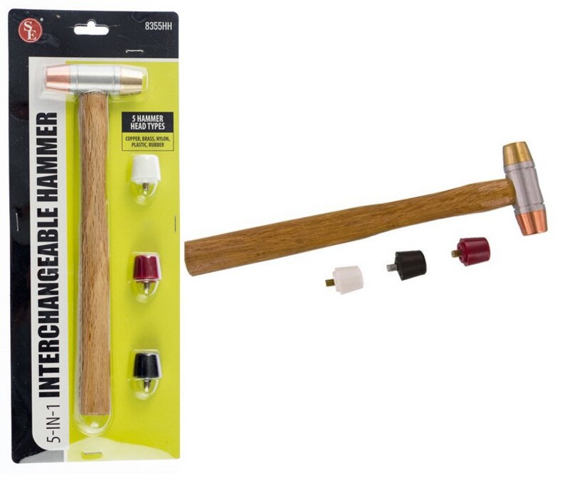 5 IN 1 Craft and Jewelers Hammer Set With Interchangeable Head - Etsy