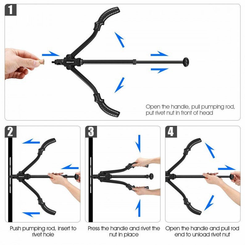 14 Rivet Nut Setter Tool Kit With Case - Etsy