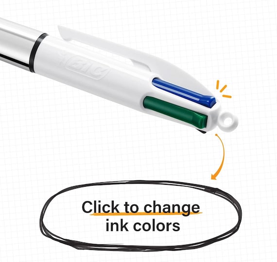 Bic 4 Color Retractable Pen
