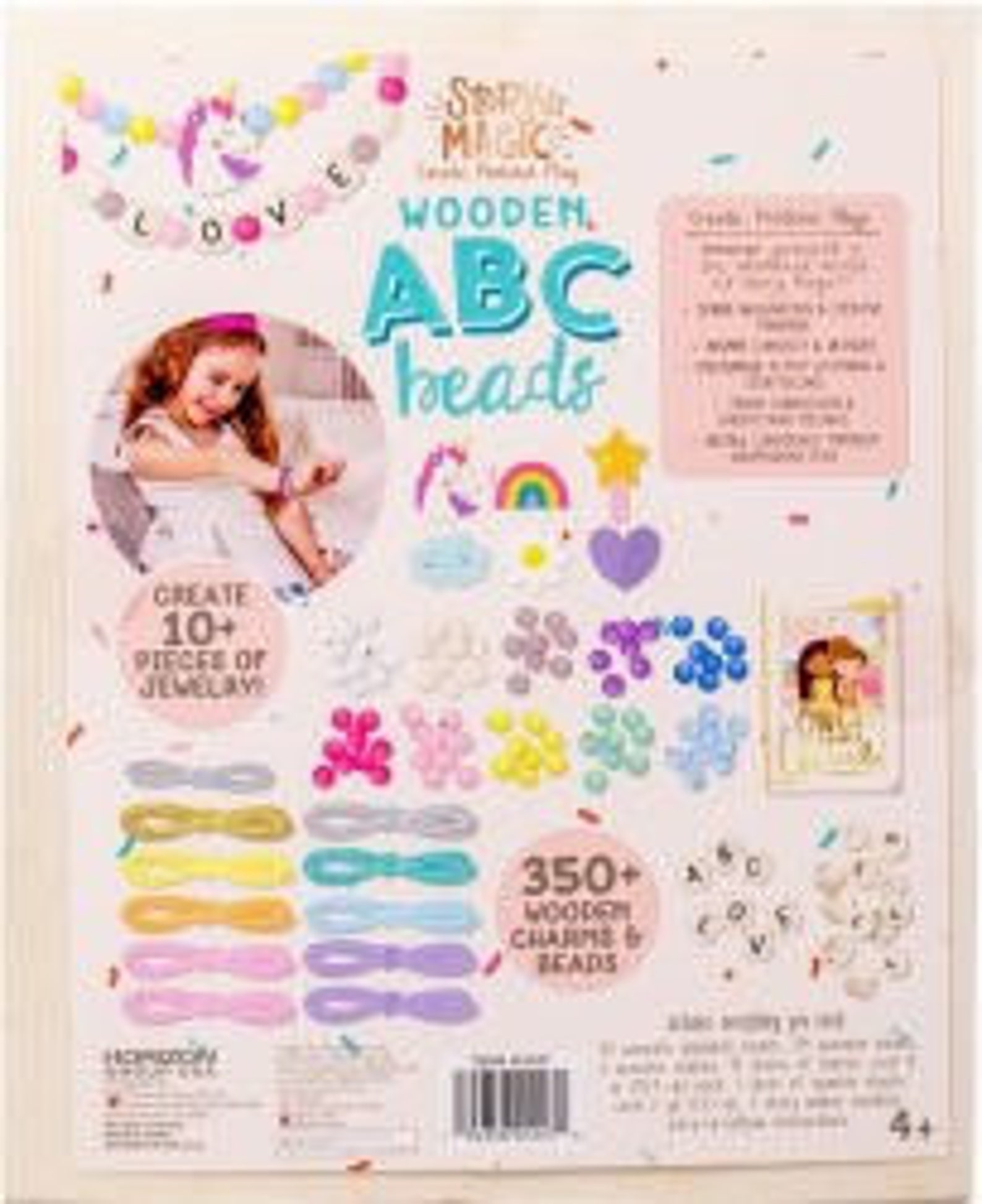 Story Magic Wooden ABC Beads Jewelry Making Kit - Etsy