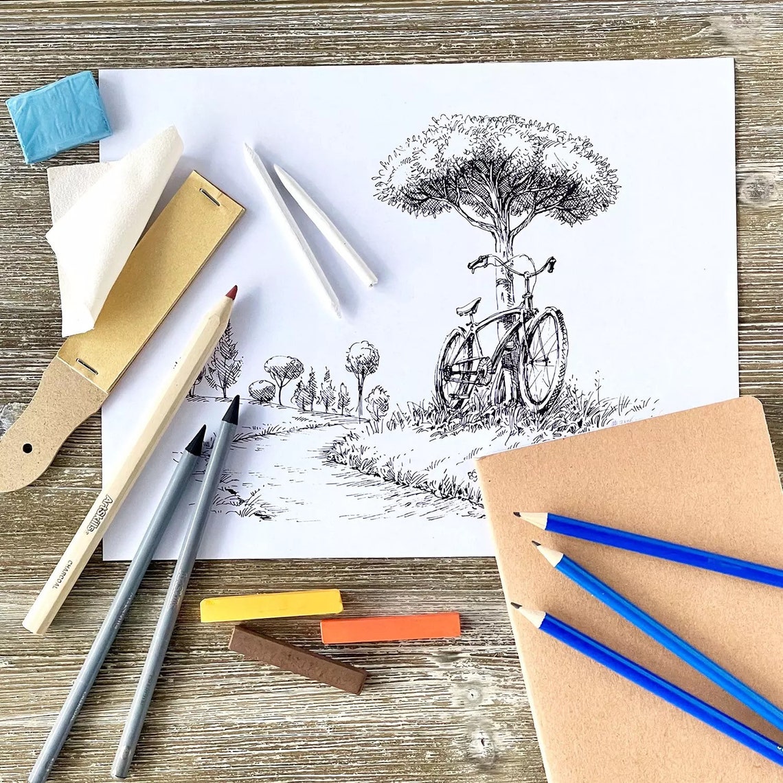 Artskills Assorted Premium Sketching and Drawing Kit 39 - Etsy