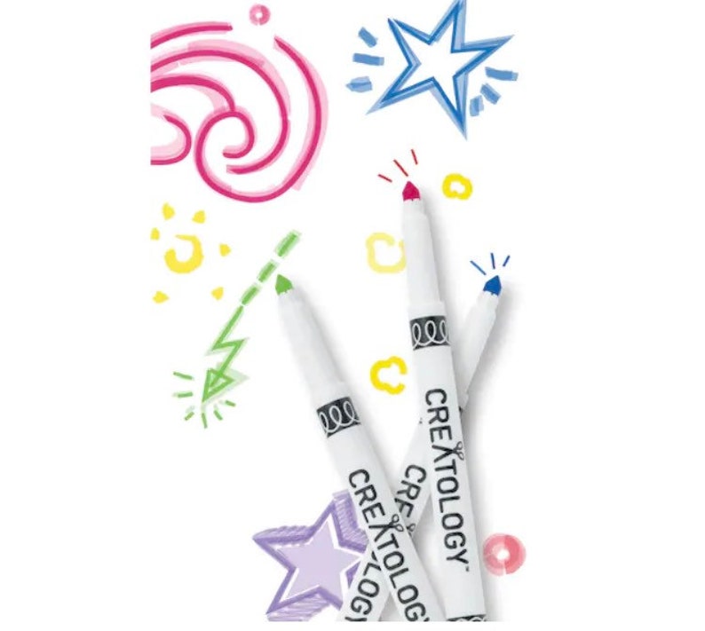 20 Color Round Tip Washable Marker Set by Creatology® - Etsy
