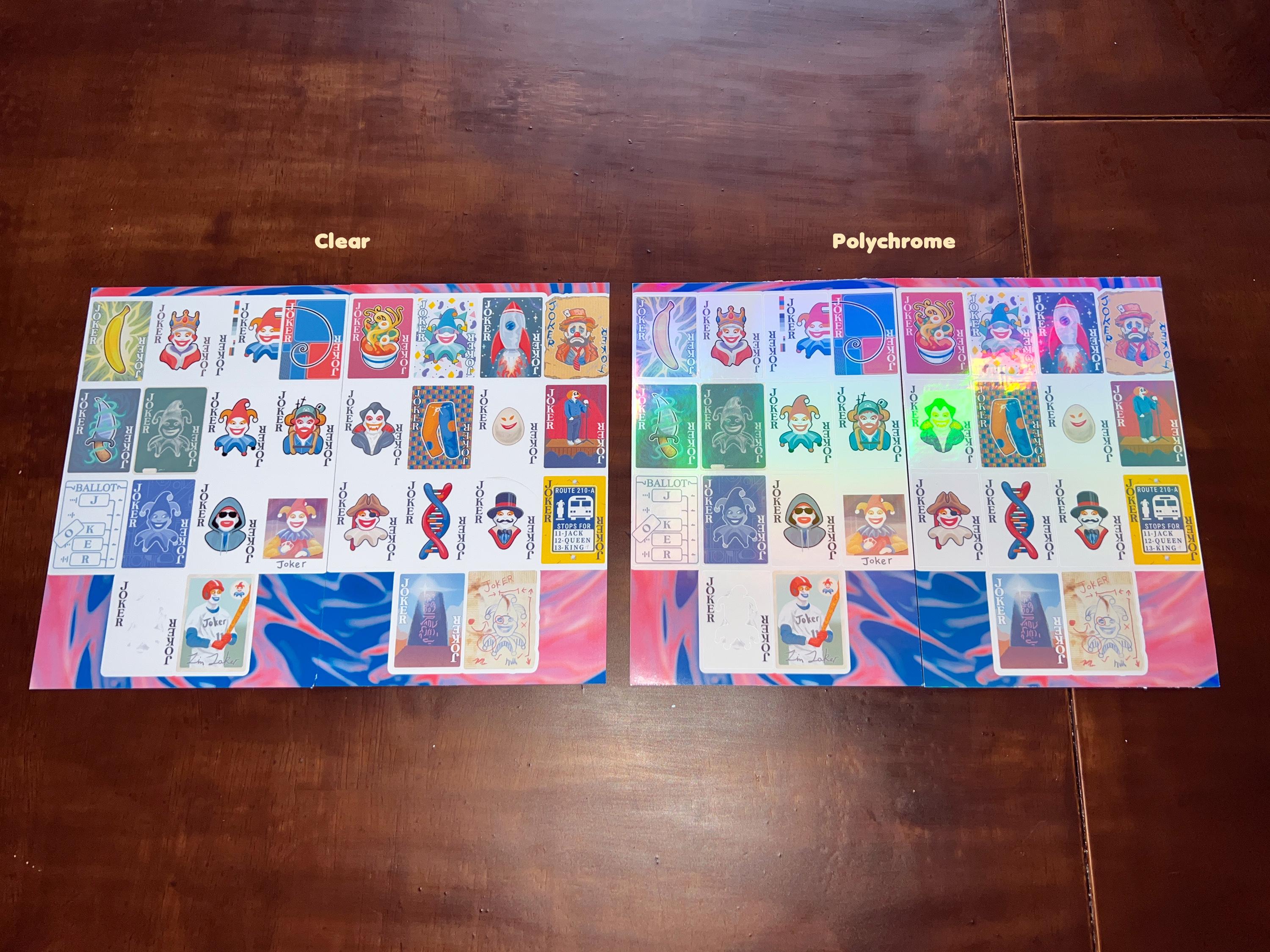 Balatro Jokers Mini Sticker Sheets High Resolution Illustrations - Etsy