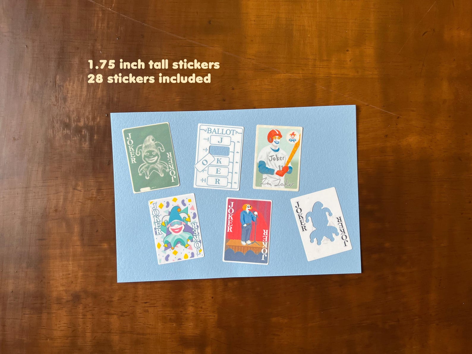 Balatro Jokers Mini Sticker Sheets High Resolution Illustrations - Etsy