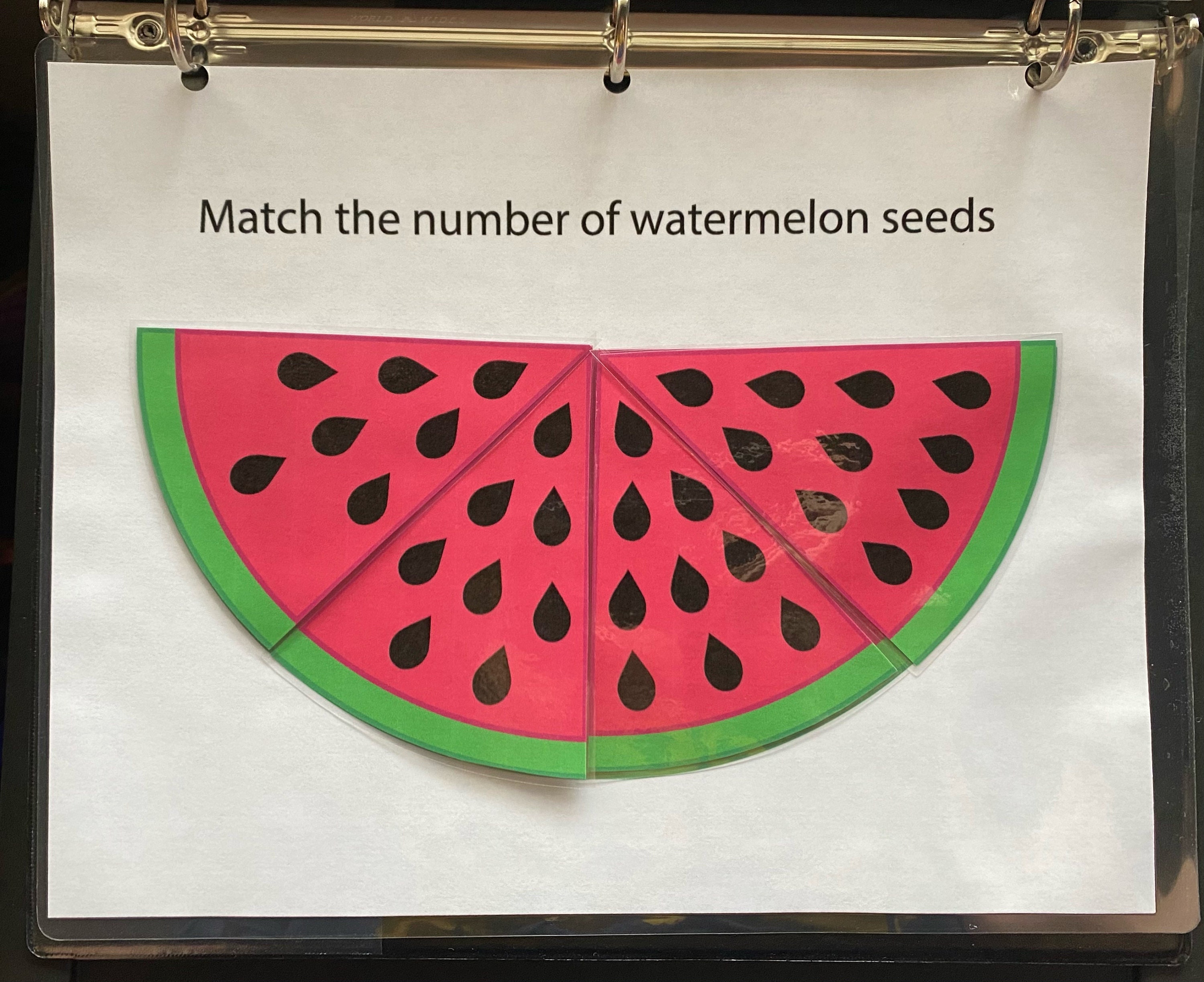 Pepperoni Pizza and Watermelon Seed Counting One to Ten - Learning ...