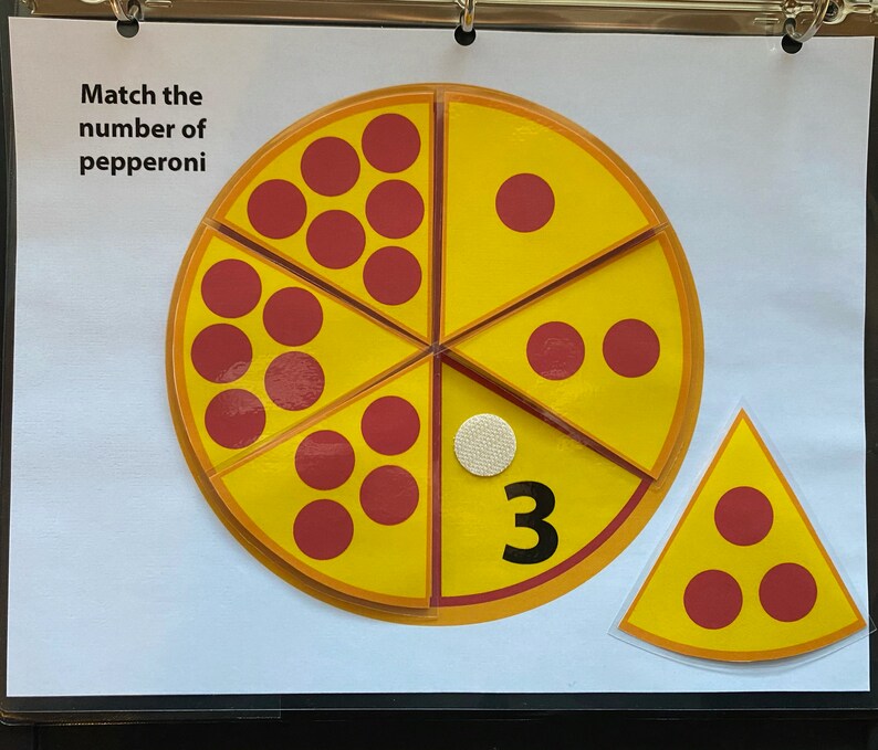 Pepperoni Pizza and Watermelon Seed Counting One to Ten - Learning ...
