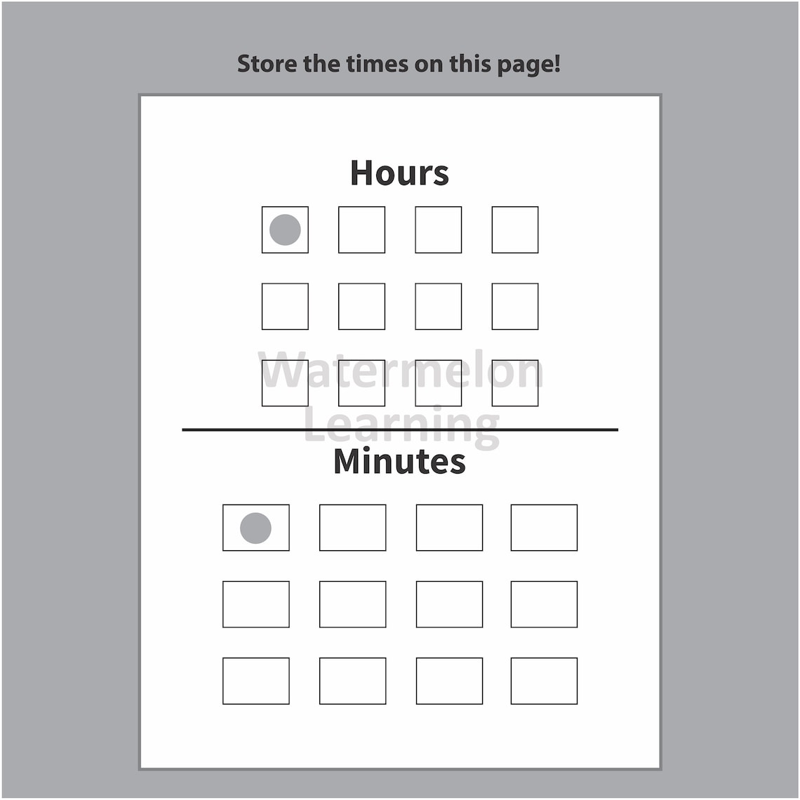 Build a Clock and Learn to Tell Time - Etsy