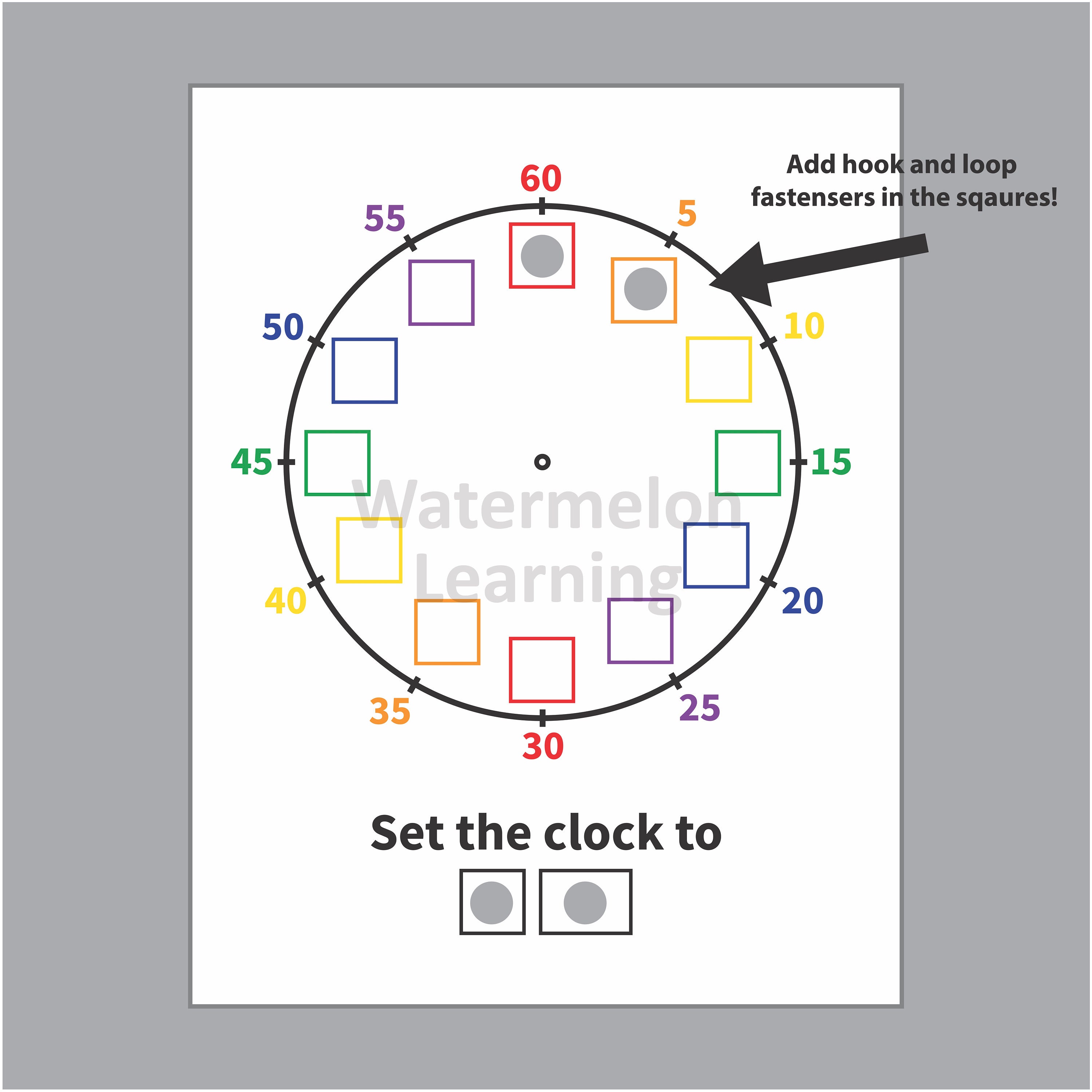 Build a Clock and Learn to Tell Time - Etsy