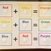 Color Mixing - Learning Binder Page - Etsy