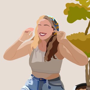 Custom Illustration. Faceless Illustration. Minimalist Custom ...