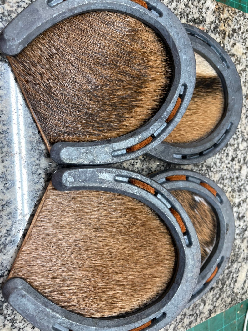 Horse Shoe Coasters - Etsy
