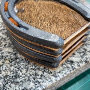 Horse Shoe Coasters - Etsy