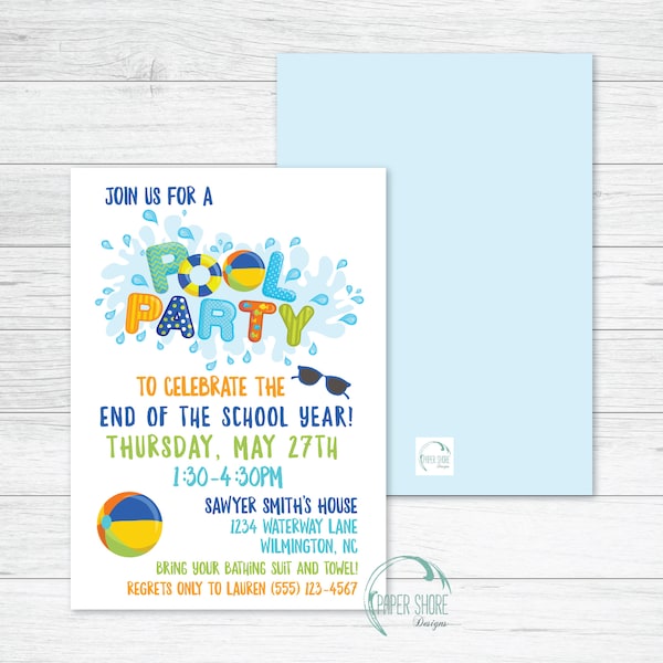 End of Year Celebration Invitation - Etsy