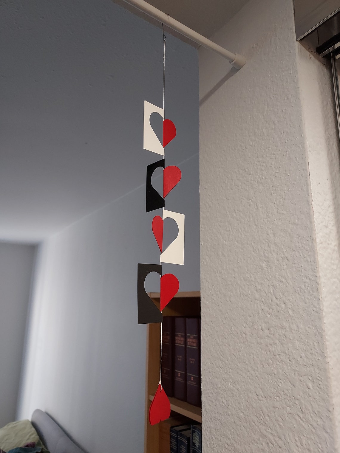 Mid-century Modern Valentine Mobile - Etsy