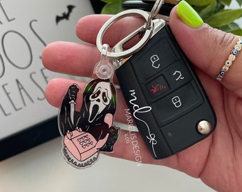 Scream Keychain - Etsy