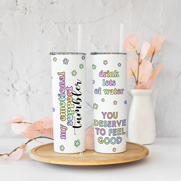 Emotional Support Tumbler - Etsy