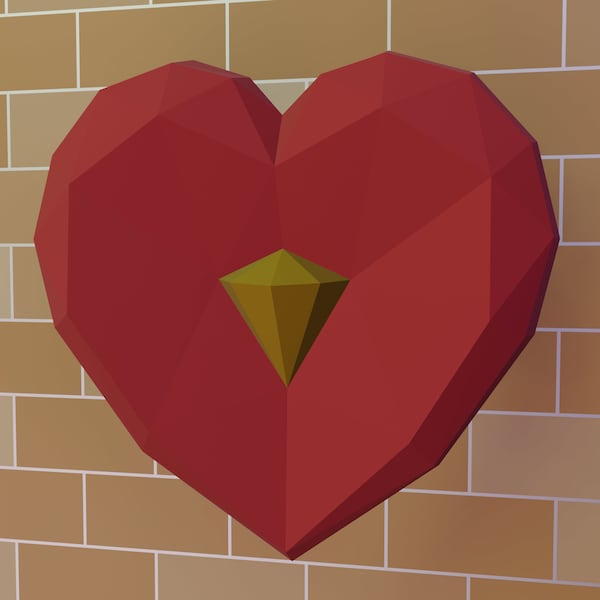 Pepakura Diamond - Etsy