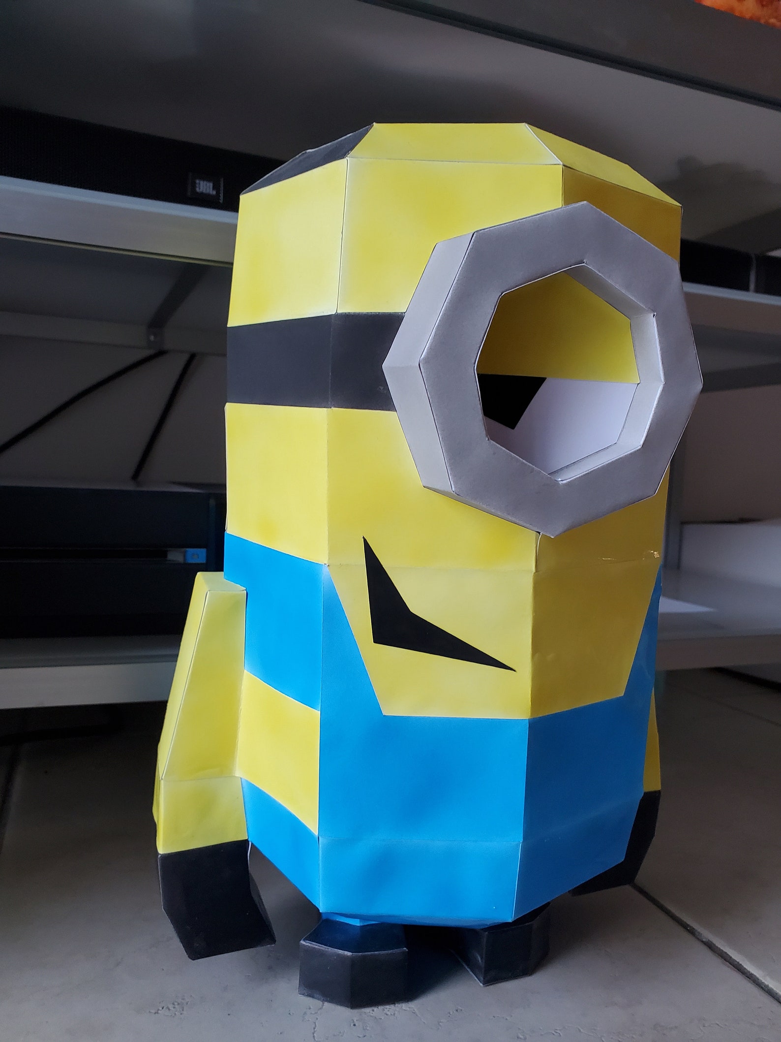 Minion X 3D, DIY, Paper Model, Papercraft, Pepakura - Etsy