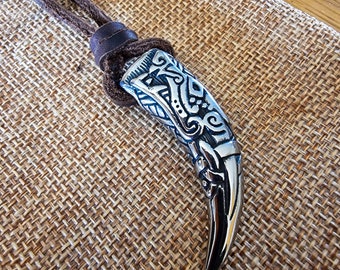 Wolf Claw Wolves Fang Pendant Necklace - Etsy UK