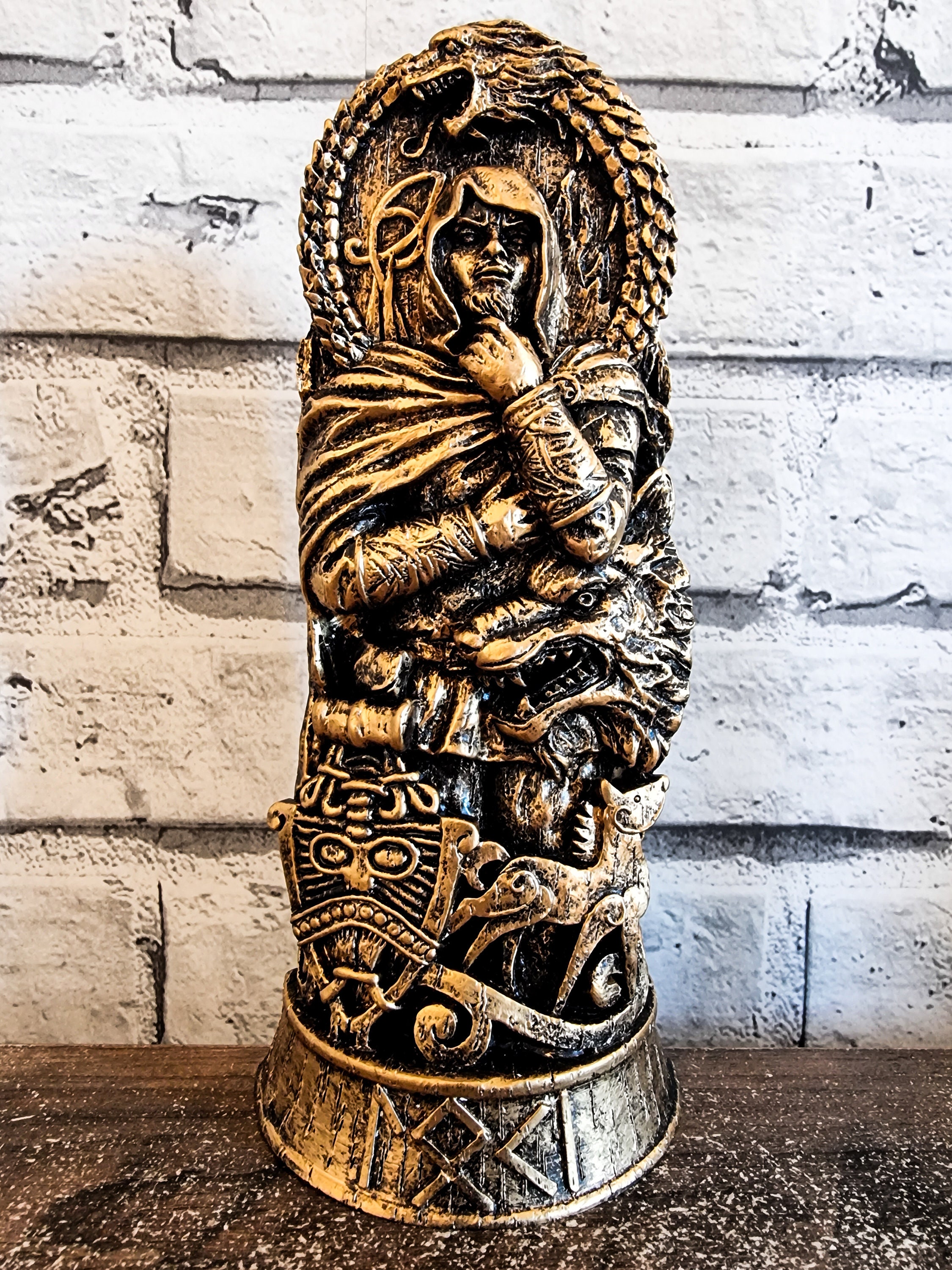 Norse Gods Wall Hanging Odin Thor Freya Loki - Etsy UK