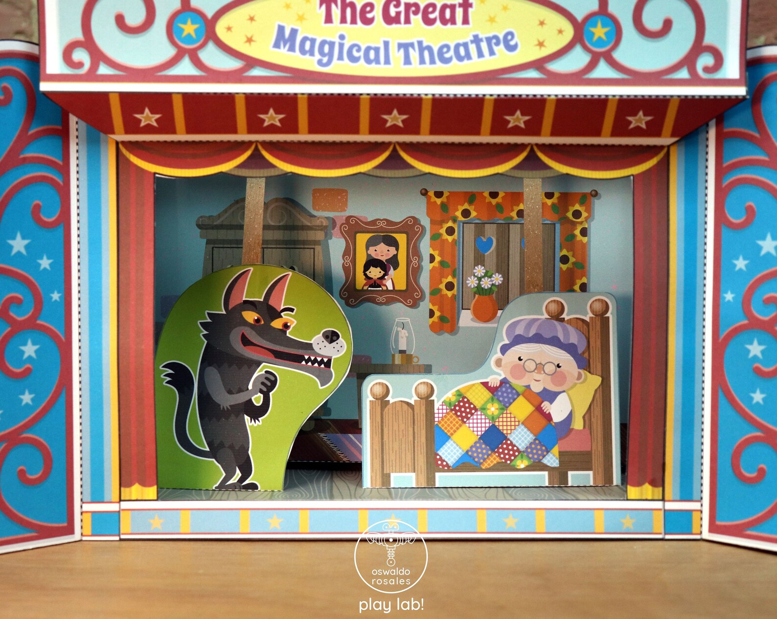 Paper Puppets Set, Fairy Tale, Printable, Coloring, Paper Craft, Paper ...