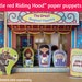Paper Puppets Set, Fairy Tale, Printable, Coloring, Paper Craft, Paper ...