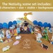 Nativity Scene, Printable, Paper Model, Paper Set, Paper Craft, Paper ...