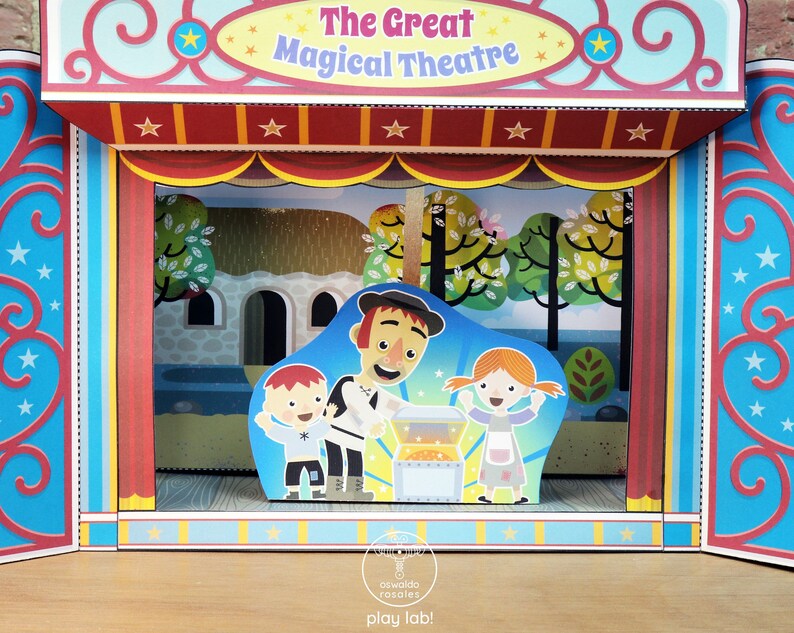 Paper Puppets Set, Hansel and Gretel, Fairy Tale, Printable, Coloring ...