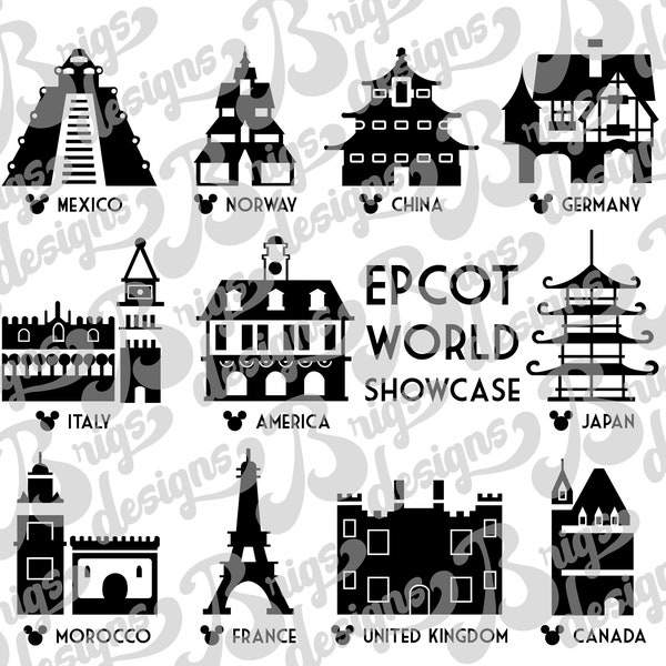 Epcot Svg - Etsy