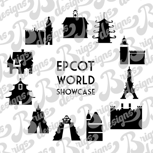World Showcase Pavilions SVG - Etsy World Showcase Pavilions SVG - Etsy