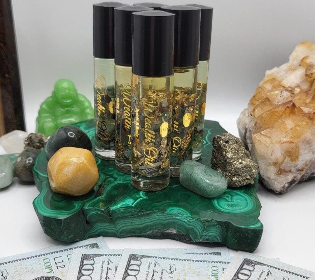 Wealth Oil - Money,goodluck,success - Etsy