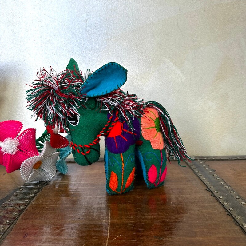 Stuffed Donkey - Etsy