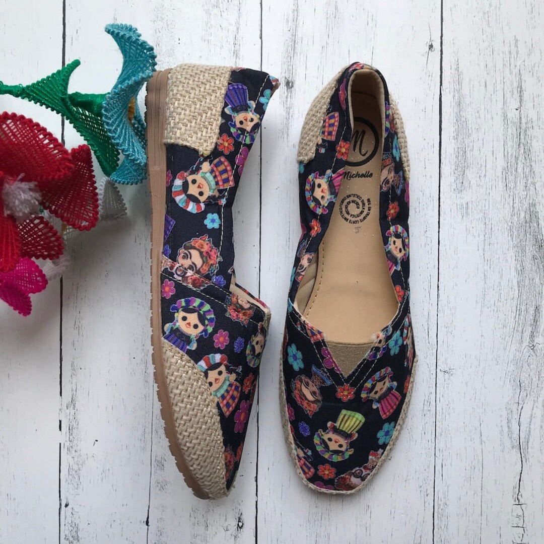 Frida Kahlo & Maria Flats - Etsy