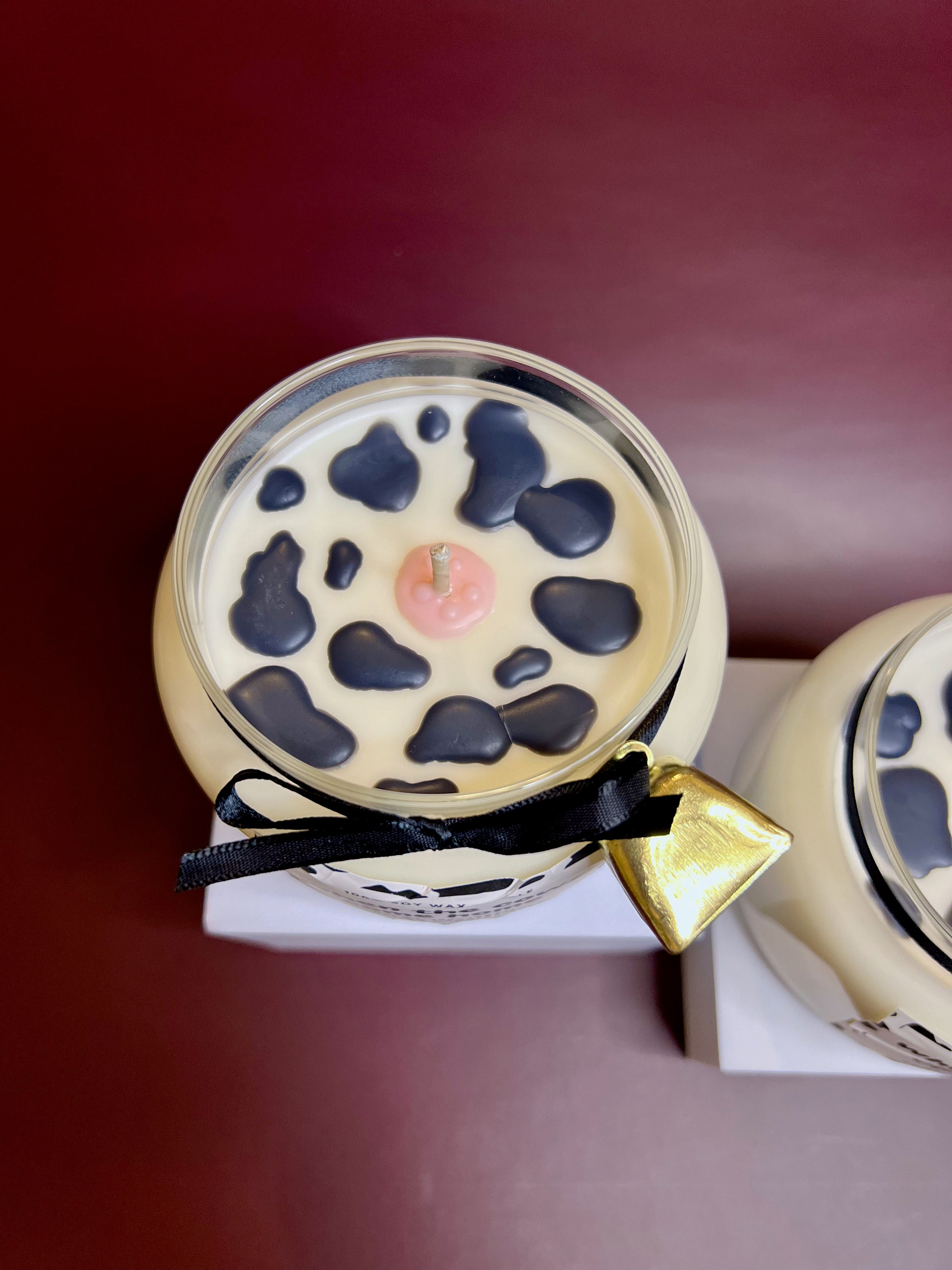 When the Cows Come Home Cow Candle 100% Soy Wax Candle With a Cow Bell ...