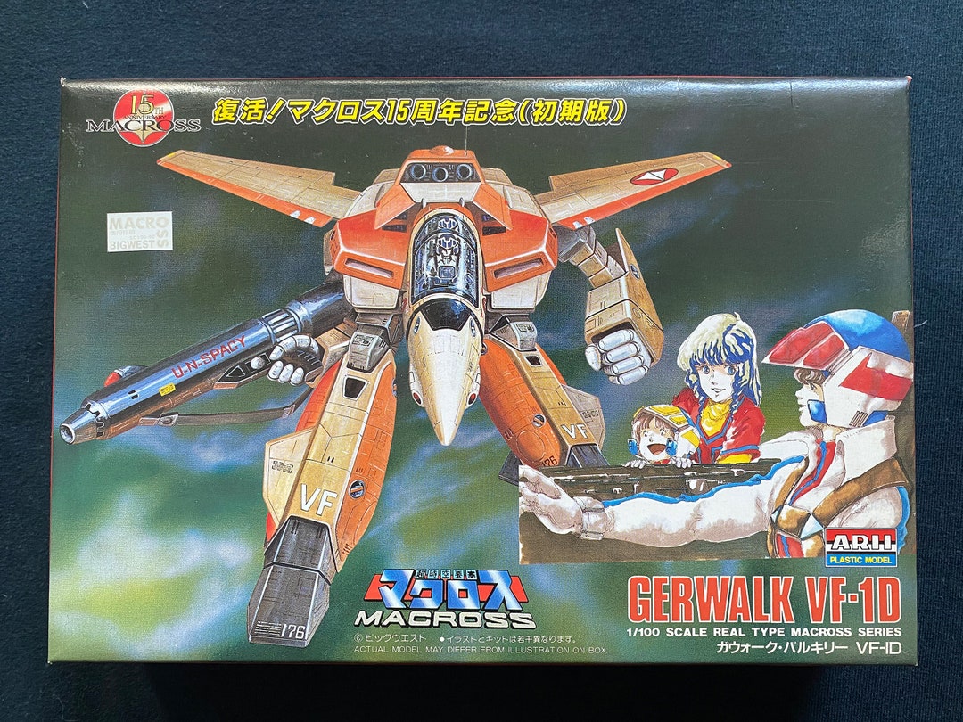 Vintage 1997 ARII Robotech Macross 15th Anniversary 1/100 Scale ...