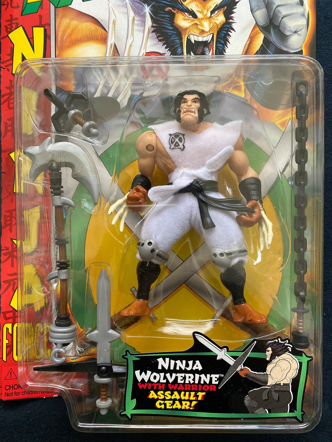 Vintage 1996 Toybiz Comics X-men Ninja Force Ninja Wolverine - Etsy