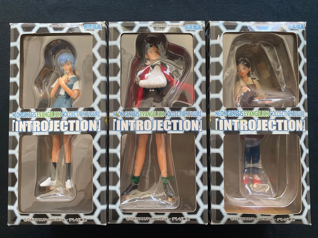 Vintage 2004 Sega Neon Genesis Evangelion EVA Introjection Set 3 ...