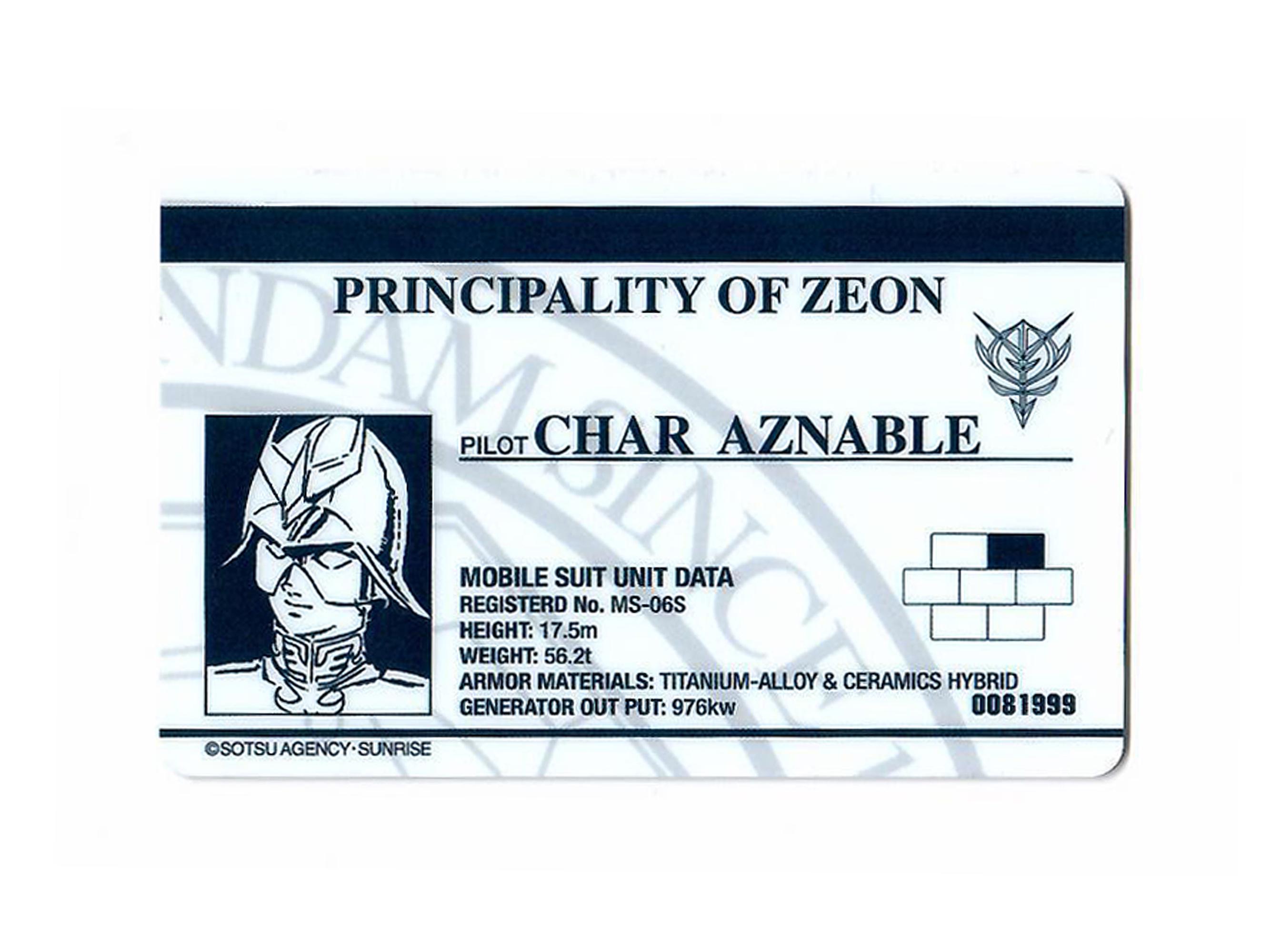 Vintage 2003 Bandai Gundam Zaku II Gold Card - Limited Edition - Etsy